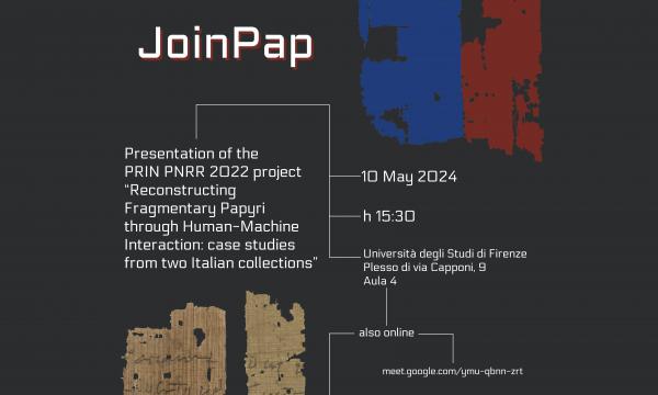 Progetto PRIN 2022 JoinPap | UniFI